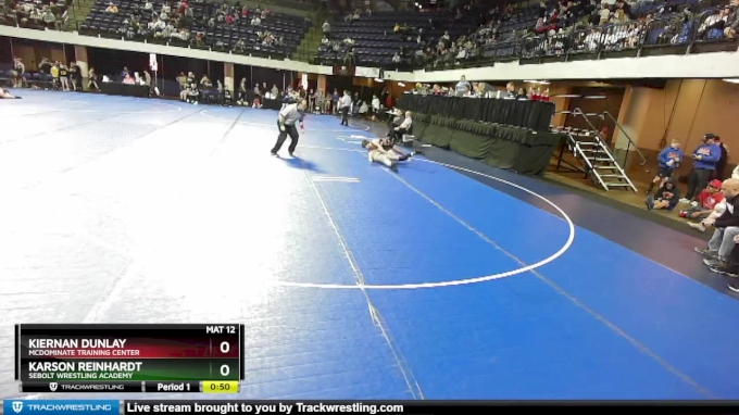 102 lbs Cons. Round 2 - Kiernan Dunlay, McDominate Training Center vs ...