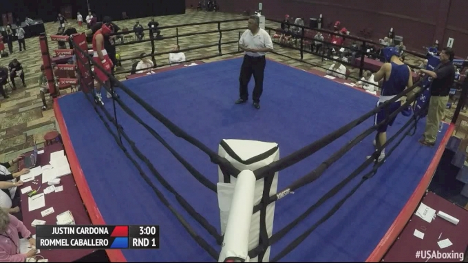 Justin Cardona vs Rommel Caballero Junior Open and Youth National ...
