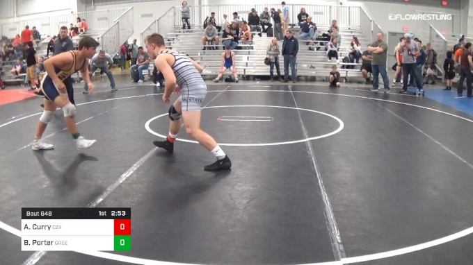 Semifinal - Aiden Curry, C2x vs Brodie Porter, Greentown Wrestling Club
