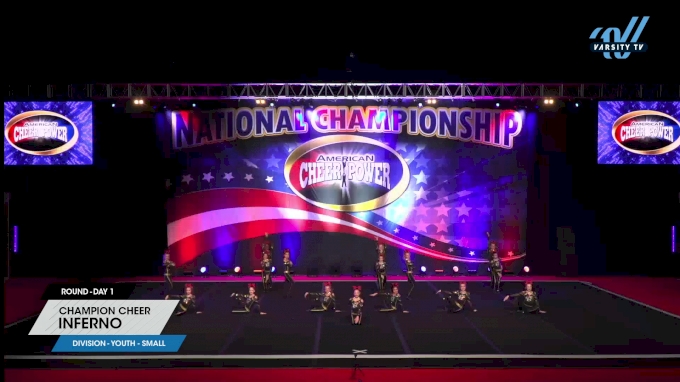 Champion Cheer - Inferno [2024 L1 Youth - Small Day 1] 2024 Cheer Power ...