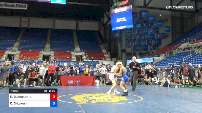 113 lbs Rnd Of 16 - Rayshawn Buchanan, Nebraska vs Christian Decatur ...