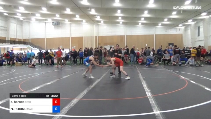 120 lbs Semifinal - Stevie Ray Barnes, Sebolt Wrestling Academy vs NATE ...