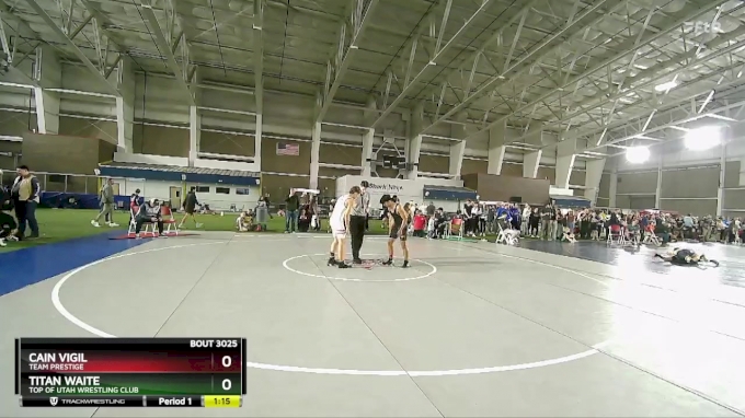 135 lbs Round 2 - Titan Waite, Top Of Utah Wrestling Club vs Cain Vigil ...