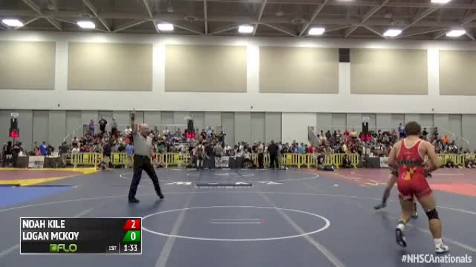 145 Round of 128 - Noah Kile, Ga vs Logan Mckoy, Md
