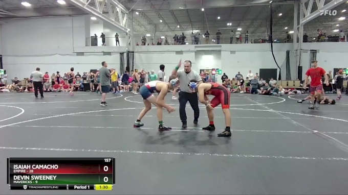157 lbs Round 4 (8 Team) - Isaiah Camacho, Empire vs Devin Sweeney ...
