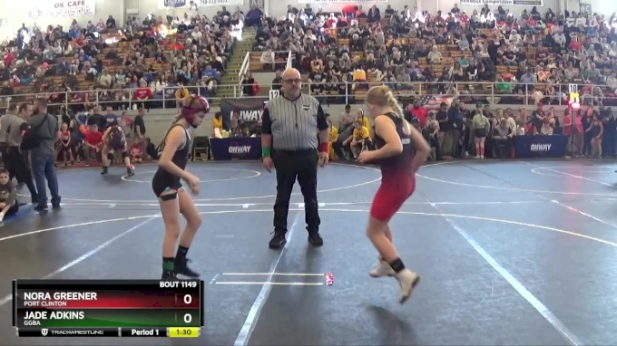 157 lbs Semifinal - Zoey Centers, New Richmond vs Ava Rodgers, Watkins ...