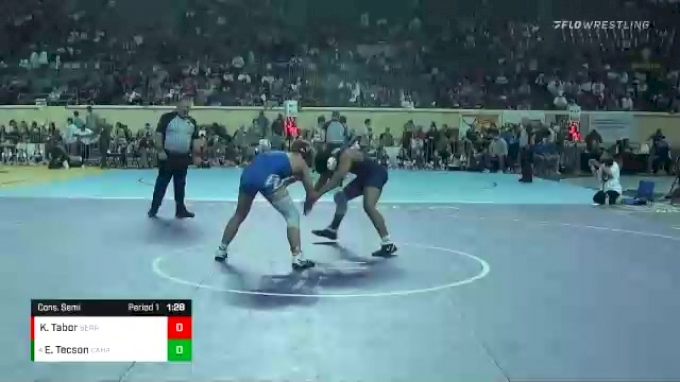 3A-160 lbs Cons. Semi - EJ Tecson, Cascia Hall vs Kyler Tabor, Berryhill