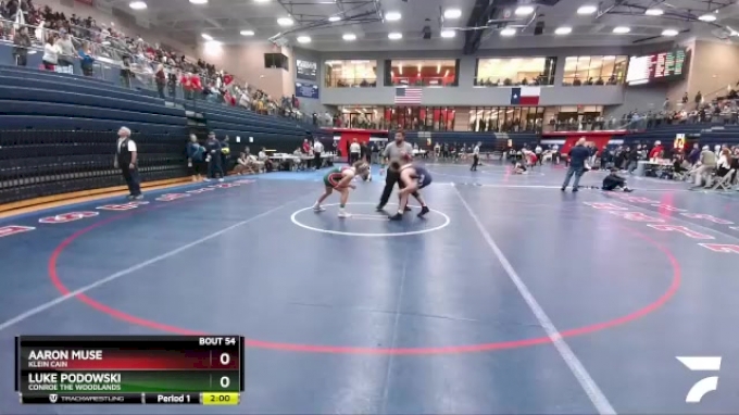 144 lbs Champ. Round 1 - Aaron Muse, Klein Cain vs Luke Podowski ...