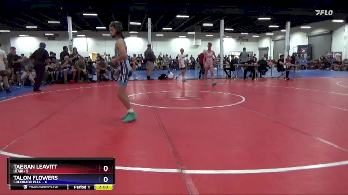 97 lbs Quarters & 1st Wb (16 Team) - Taegan Leavitt, Utah vs Talon ...