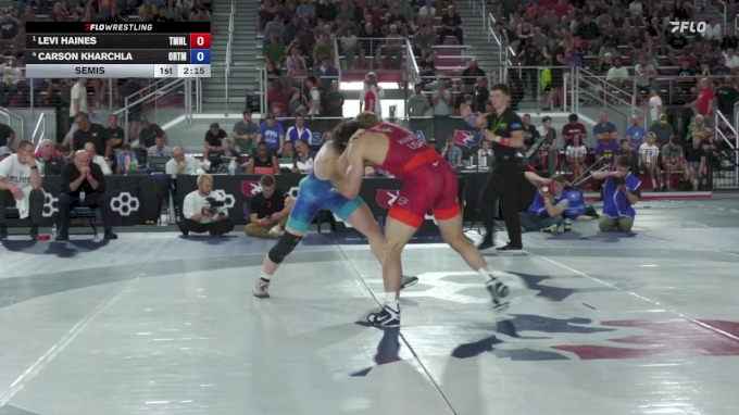 79 lbs Semis - Levi Haines, TMWC/NLWC vs Carson Kharchla, Ohio RTC ...