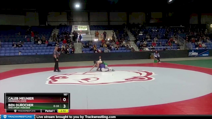 157 lbs Cons. Semi - Caleb Meunier, Minnesota State vs Ben Durocher ...