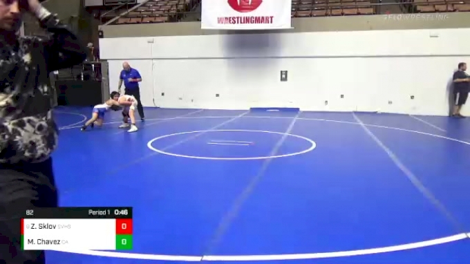 82 lbs Cons. Round 3 - Zachary Sklov, Simi Valley High School Wrestling ...