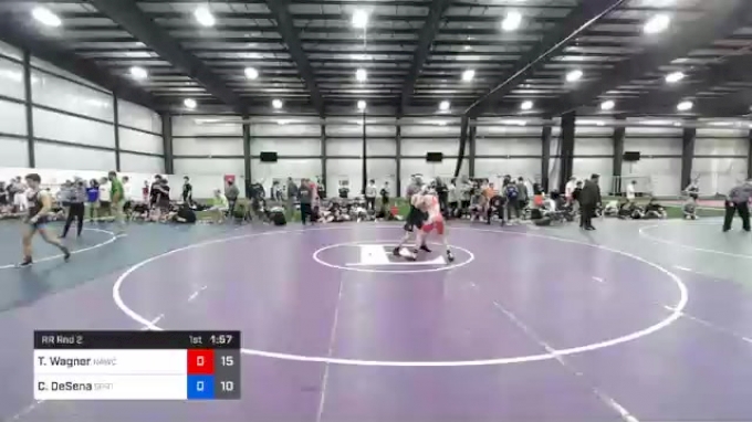 48 kg Prelims - Trey Wagner, Northampton Area WC vs Charles DeSena ...