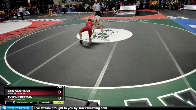 Cons. Round 3 - Tyson Freeman, Loomis/Bertrand vs Yair Santiago ...