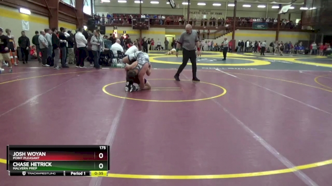 175 lbs Cons. Round 2 - Josh Woyan, Point Pleasant vs Chase Hetrick ...