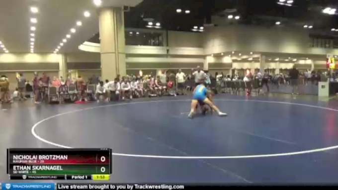 152 lbs Round 8 (10 Team) - Paul Sanderson, Nauman Blue vs Cole Aguirre ...