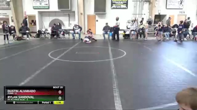 60 lbs Round 7 (8 Team) - Dustin Alvarado, POWA vs Rylan Sandoval, PA ...