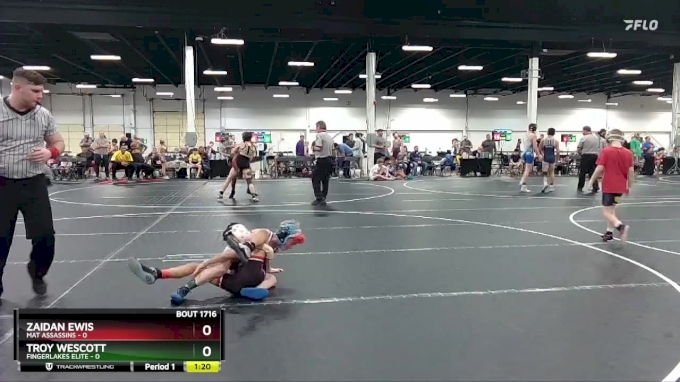 64-68 lbs Cons. Semi - Zaidan Ewis, Mat Assassins vs Troy Wescott ...