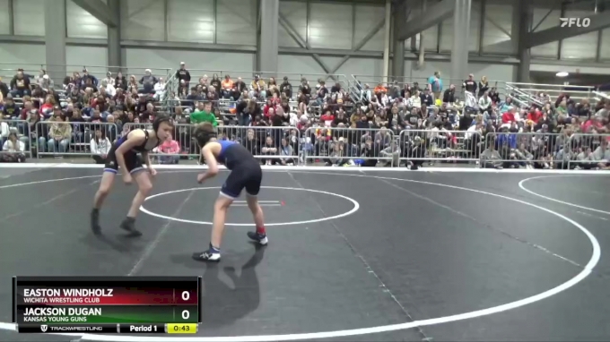 95 lbs Cons. Round 2 - Easton Windholz, Wichita Wrestling Club vs ...