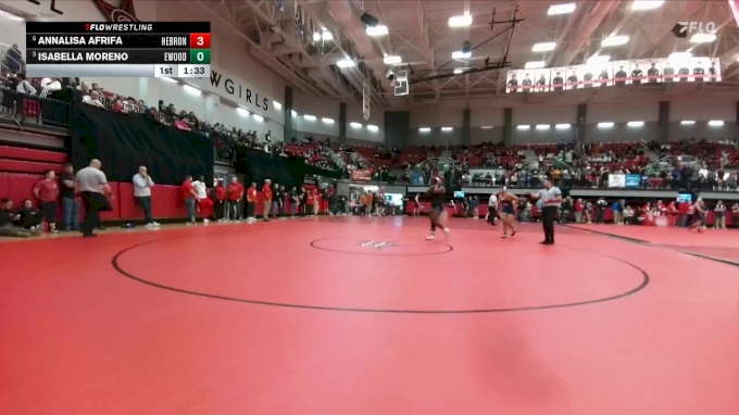 165 lbs Quarterfinal - Isabella Moreno, Eastwood vs Annalisa Afrifa ...