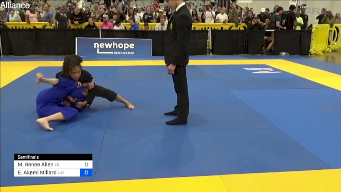 Monica Renee Allen vs Erin Akemi Millard 2024 World Masters IBJJF Jiu ...