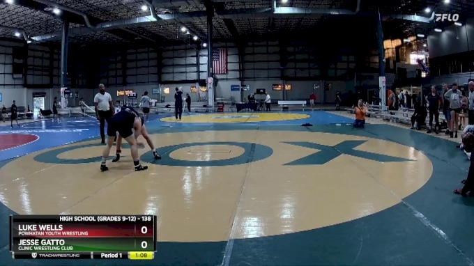 138 lbs 1st Place Match - Jesse Gatto, Clinic Wrestling Club vs Luke ...