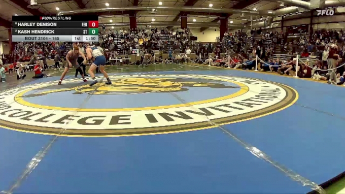 165 lbs Semifinal - Harley Denison, Fernley vs Kash Hendrick, South Tahoe