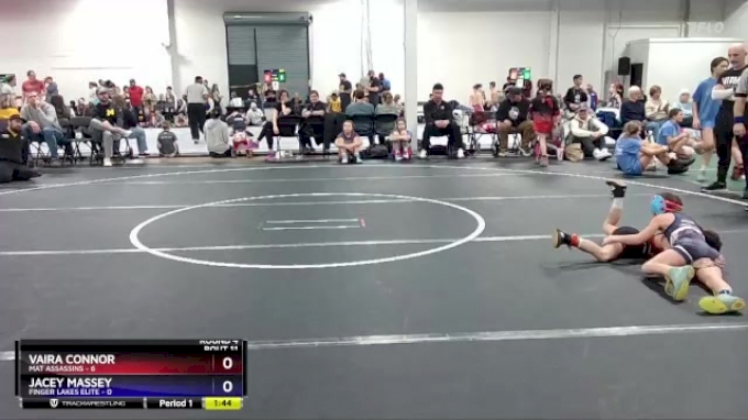 55 lbs Round 4 (6 Team) - Vaira Connor, Mat Assassins vs Jacey Massey ...