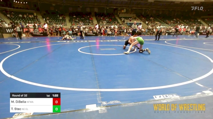 115 lbs Round Of 32 - Mario DiBella, NFWA vs Tripton Stec, Nebraska Elite