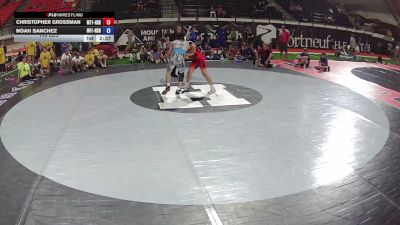 145 lbs Christopher Grossman, Montana 1 HS Boys vs Noah Sanchez, Nevada ...