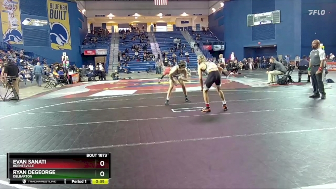 126 lbs Cons. Semi - Ryan DeGeorge, Delbarton vs Evan Sanati, Brentsville