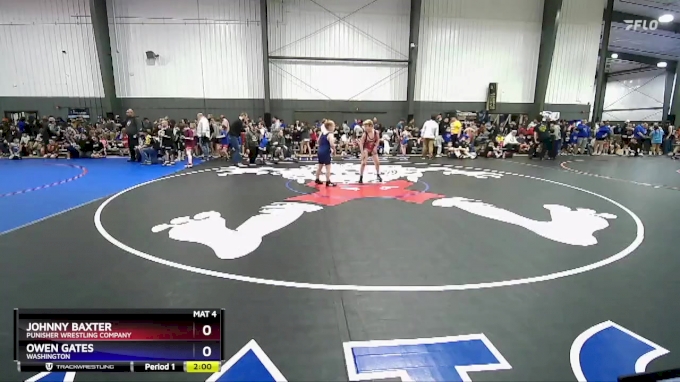 93 lbs Round 2 - Johnny Baxter, Punisher Wrestling Company vs Owen ...