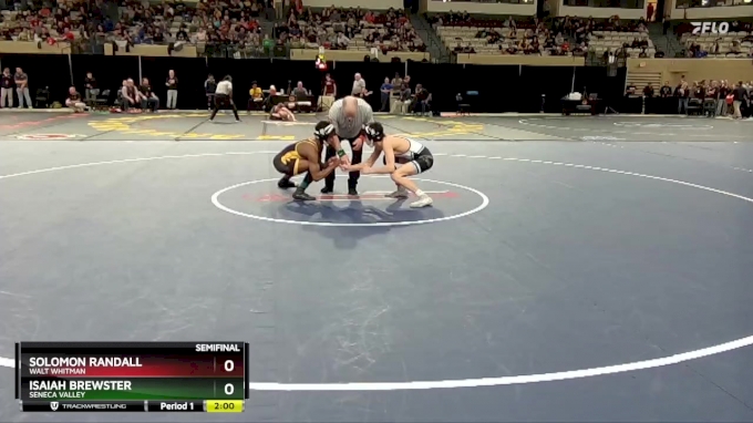 113-4A/3A Semifinal - Solomon Randall, Walt Whitman vs Isaiah Brewster ...