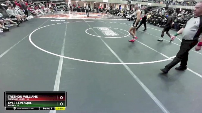 152 lbs Finals (8 Team) - Kyle Levesque, Xavier vs Treshon Williams ...