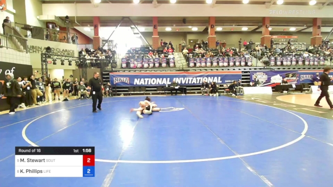 109 lbs Round Of 16 - Macie Stewart, Southern Oregon vs Kory Phillips ...