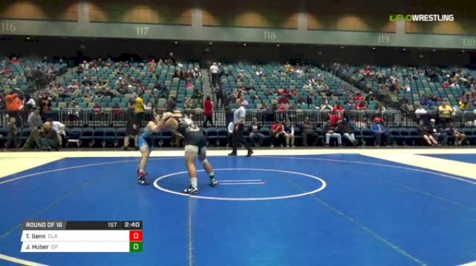 184 lbs Round of 16 - Trevor Senn, UN-Clackamas vs Jack Huber, UN-Cal Poly