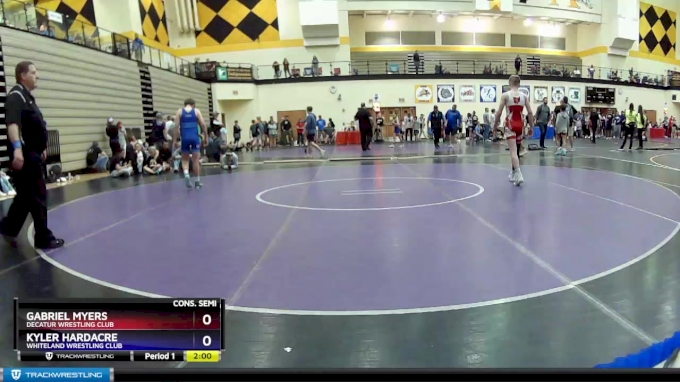 119 lbs Cons. Semi - Gabriel Myers, Decatur Wrestling Club vs Kyler ...