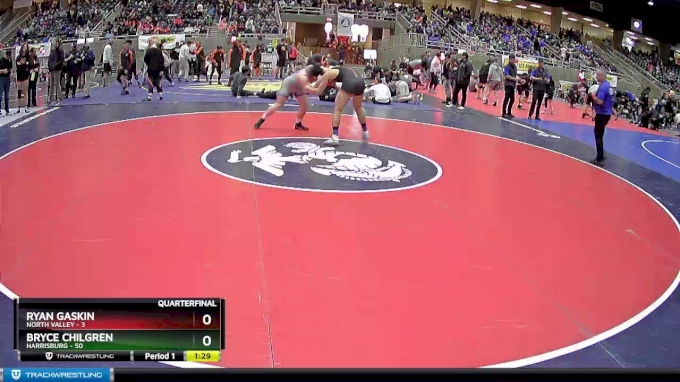 184 lbs Quarterfinals (8 Team) - Bryce Chilgren, Harrisburg vs Ryan ...