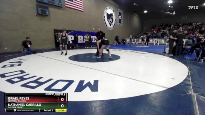 150 lbs Champ. Round 2 - Israel Reyes, Channel Islands vs Nathaniel ...