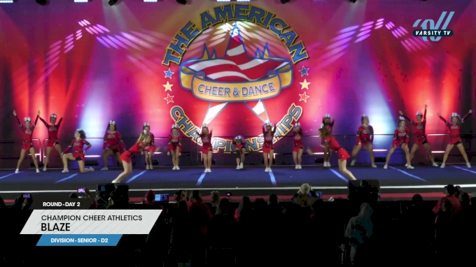 Champion Cheer Athletics - BLAZE [2024 L3 Senior - D2 Day 2] 2024 The ...