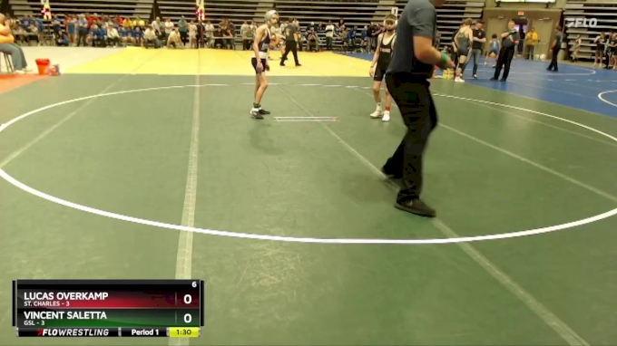 105 lbs Semis & 1st Wrestleback (8 Team) - Vincent Saletta, GSL vs ...