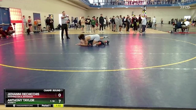 174 lbs Champ. Round 2 - Xavier Preston, Roanoke College vs Logan ...