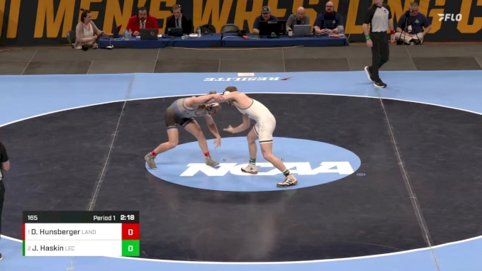 165 lbs 1st Place Match - David Hunsberger, Lander vs Jack Haskin, Lake ...