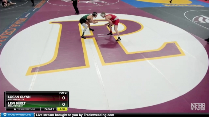 Semifinal - Logan Glynn, Millard South vs Levi Buelt, Millard West