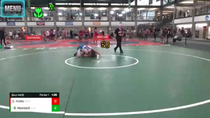 179-200 lbs 1st Place Match - Bryor Newbold, Quincy Junior High ...