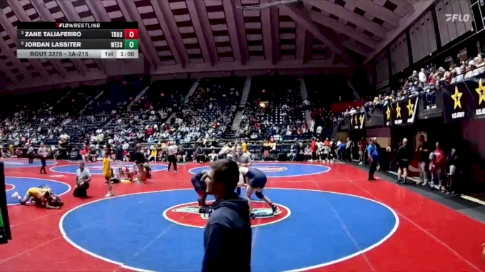 3A-215 lbs Cons. Round 2 - Zane Taliaferro, Troup vs Jordan Lassiter ...