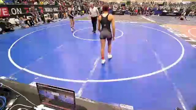 98 lbs Consi Of 8 #2 - Brenda Nunez, RedWave Wrestling vs Isabel ...