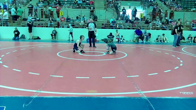 77 lbs Semifinal - Luke Romero, Walnut Grove Wrestling Club vs Macie ...