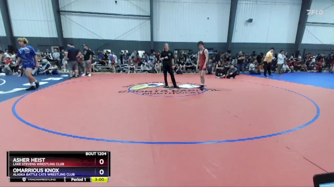 165 lbs Cons. Round 3 - Asher Heist, Lake Stevens Wrestling Club vs ...