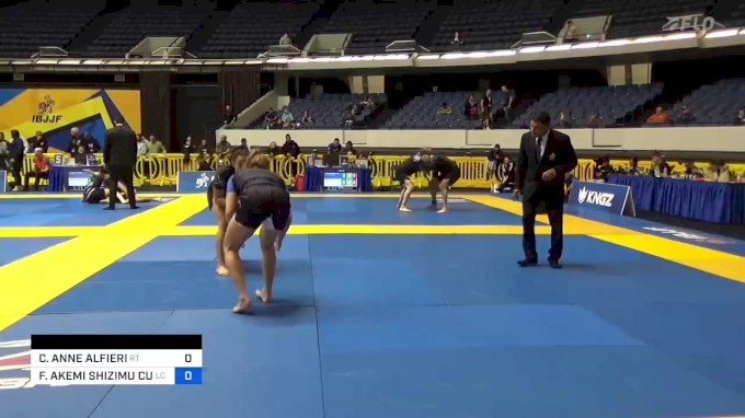 CALLIE ANNE ALFIERI vs FERNANDA AKEMI SHIZIMU CUNHA 2022 World IBJJF ...